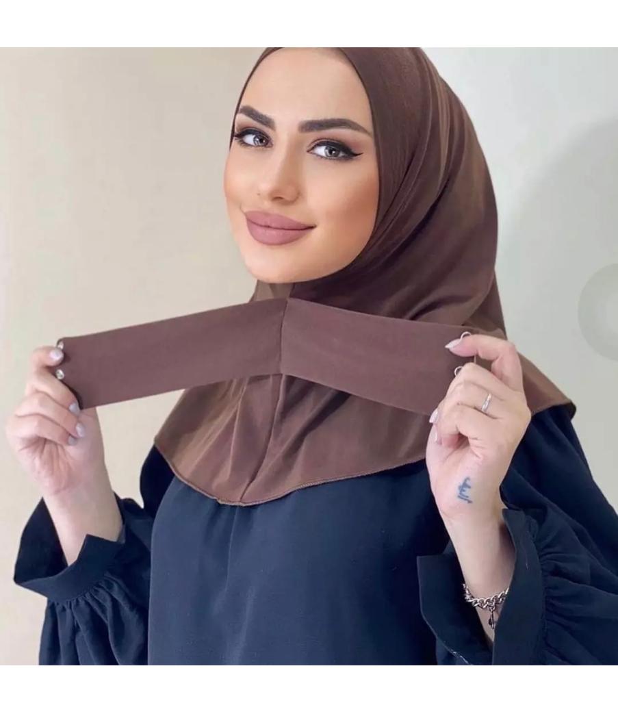 Snap Button One Piece Hijab – malimarclothing.com